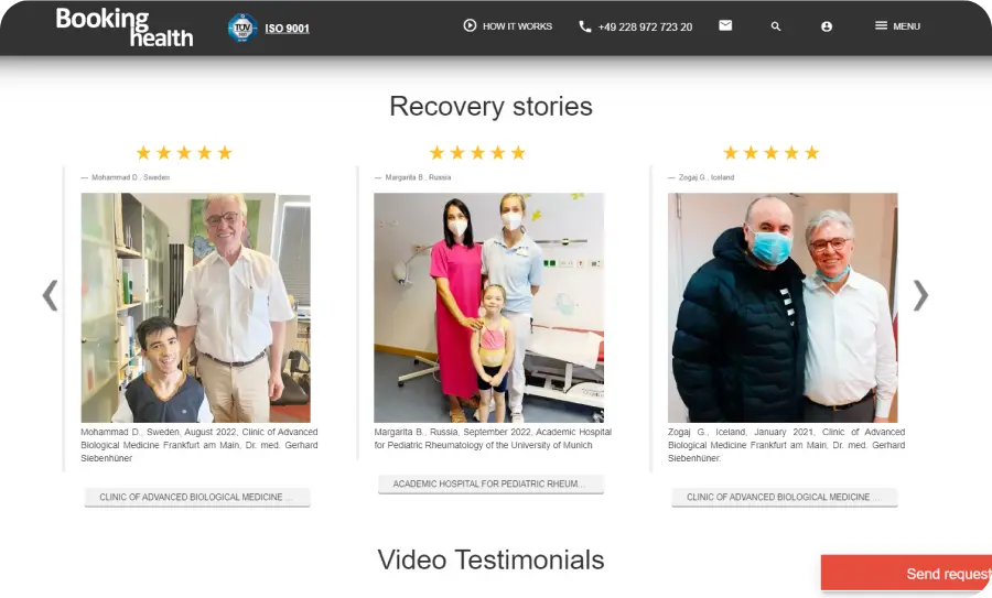 Booking Health™ is the portal for direct booking of treatment in ...